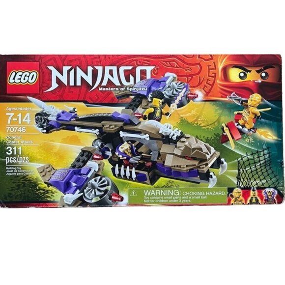 Lego | Toys | Lego Ninjago 7746 Condrai Copter Attack Eyezor Skylor ...